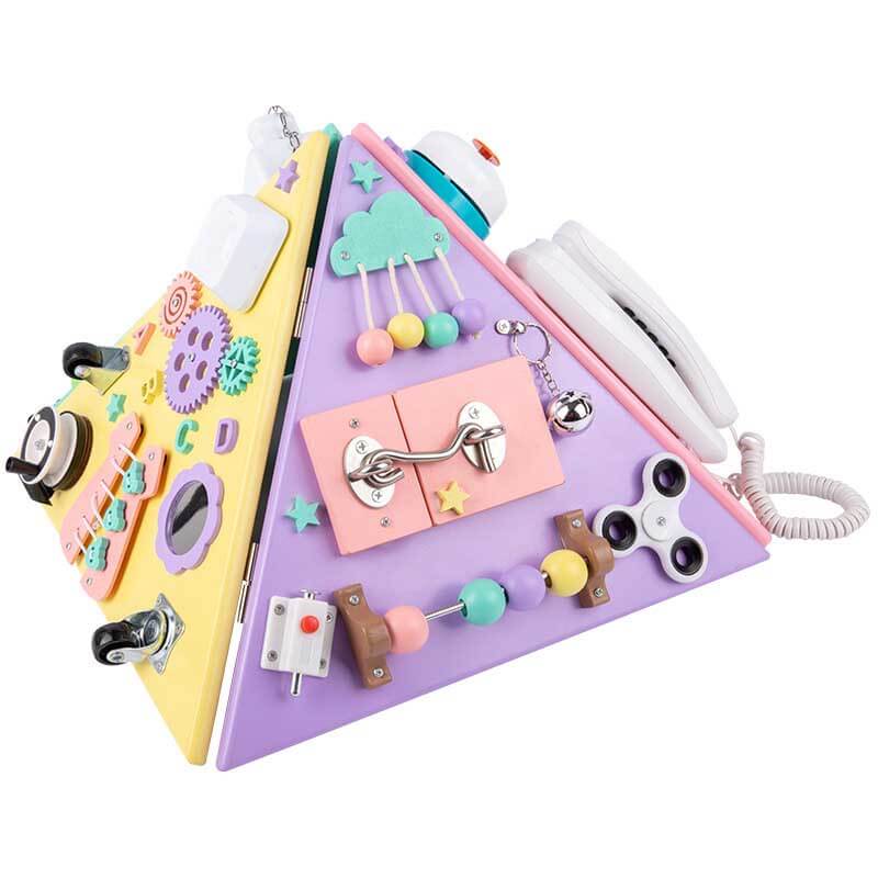 Wooden Pyramid Montessori Toy Center for Kids | Shinymarch – shinymarch.com