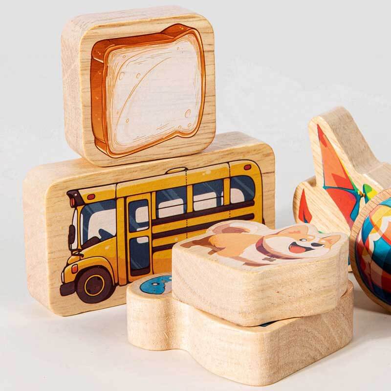 Animal Stacking Building Blocks - Animal Stacking Toy, Animal Stacking ...