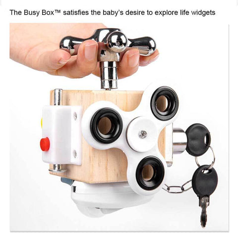 Early Learning Wooden Busy Box™ | Shinymarch – shinymarch.com