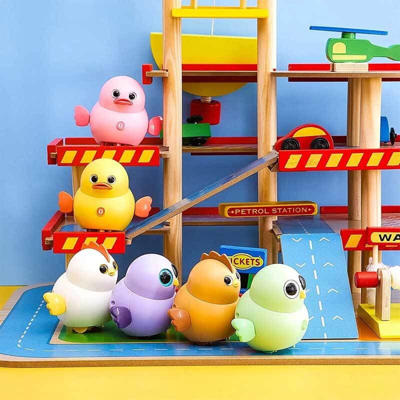 Electric Walking Chick, Funny Magnetic Swinging Squad Toddler Toys Age ...